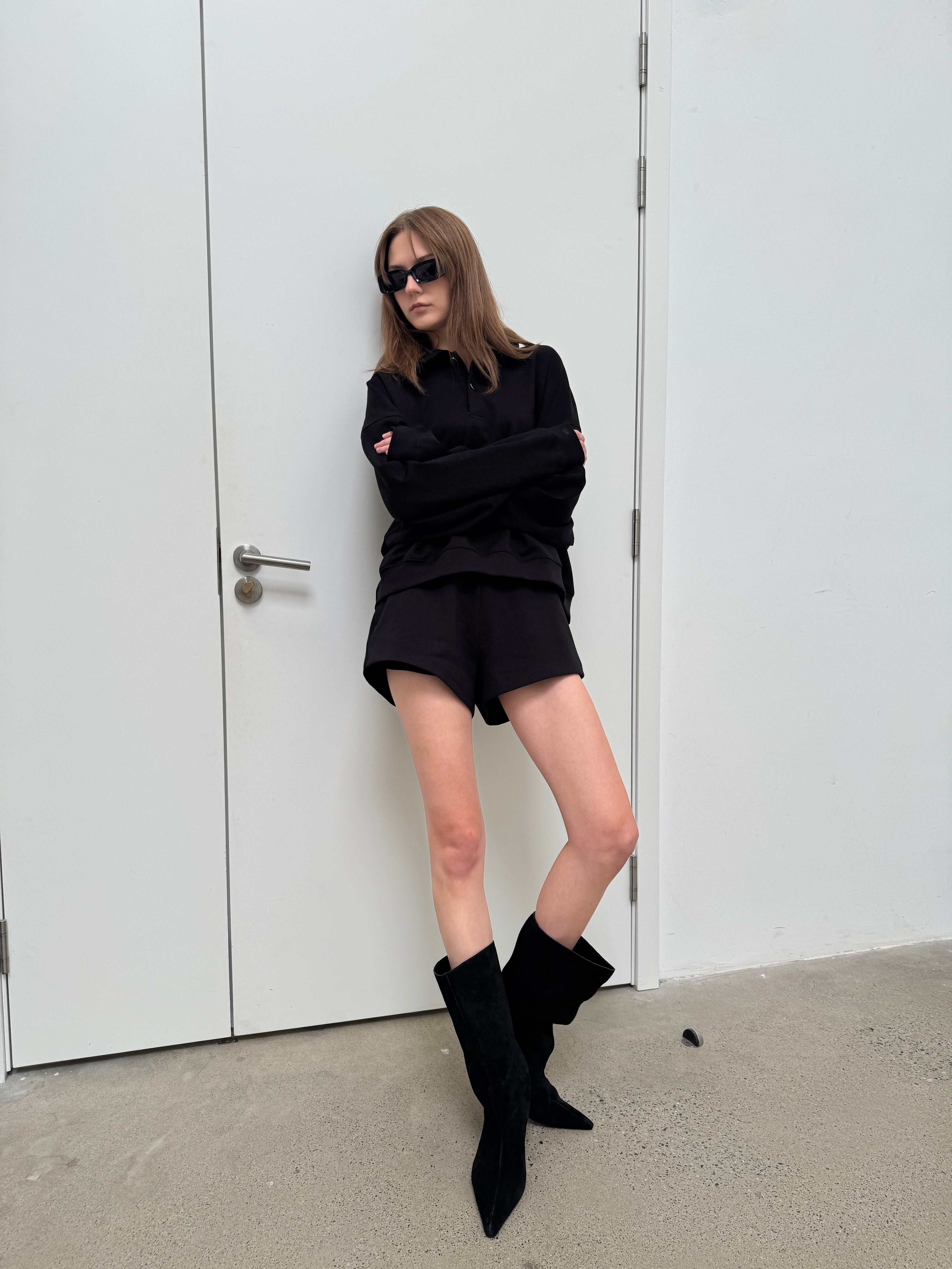 PALA SET IN BLACK – JICAMA